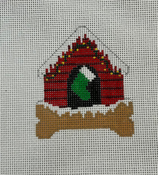 DOG BONE HOUSE ORN – Stitch Boutique