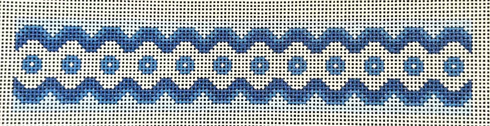 RIC RAC KEY FOB BLUE – Stitch Boutique